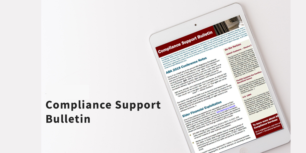 ARGO Compliance Support Bulletin